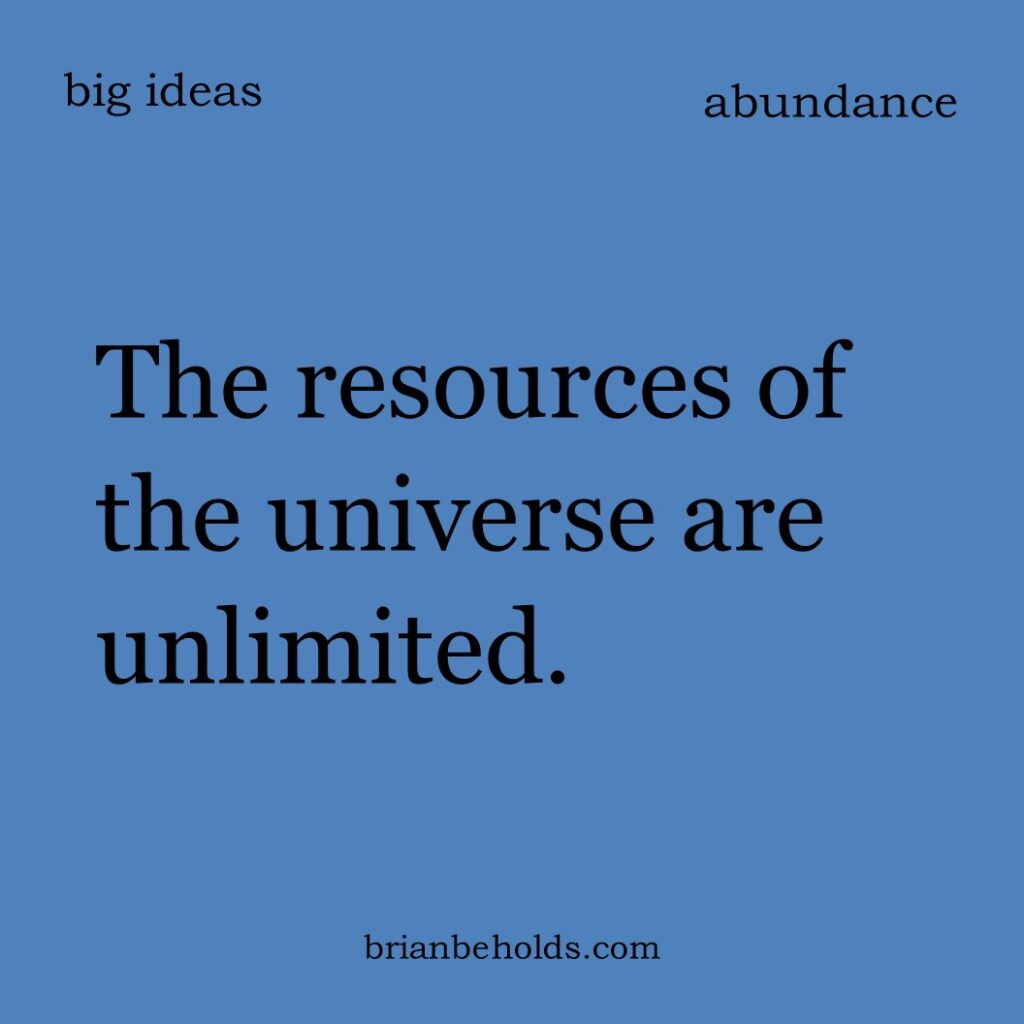Abundance universal theme • Brian Beholds