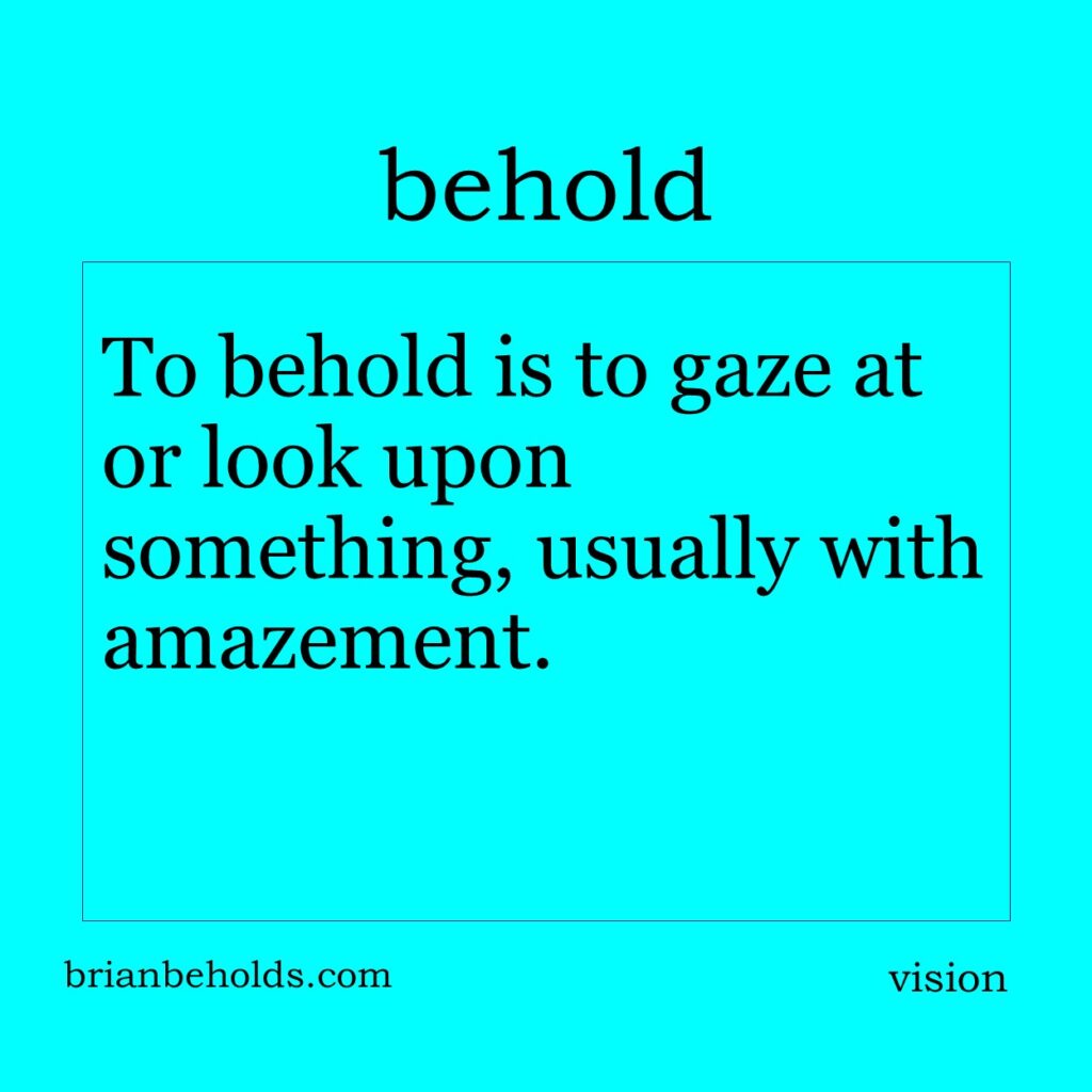 vision theme • Brian Beholds